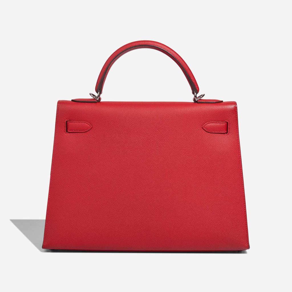 Hermès Kelly 32 Epsom Rouge Casaque | SACLÀB