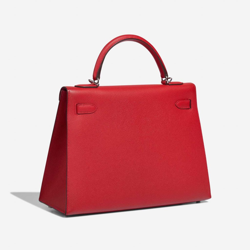 Hermès Kelly 32 Epsom Rouge Casaque | SACLÀB