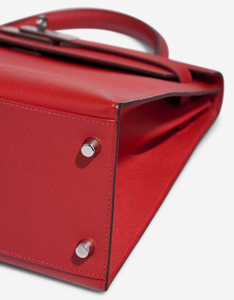 Hermès Kelly 32 Epsom Rouge Casaque | SACLÀB