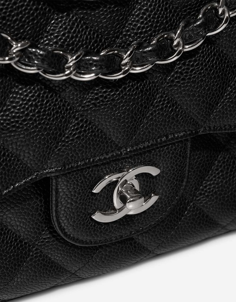 Chanel Timeless Jumbo Caviar Black | SACLÀB