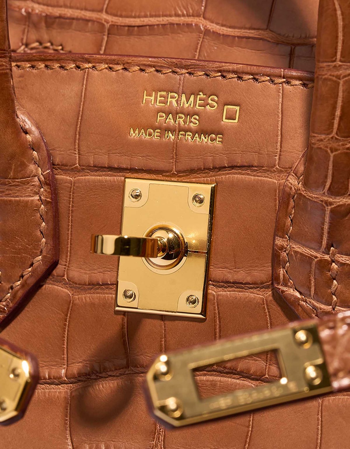 Hermès Birkin 20 Alligator Mississippi Gold | SACLÀB