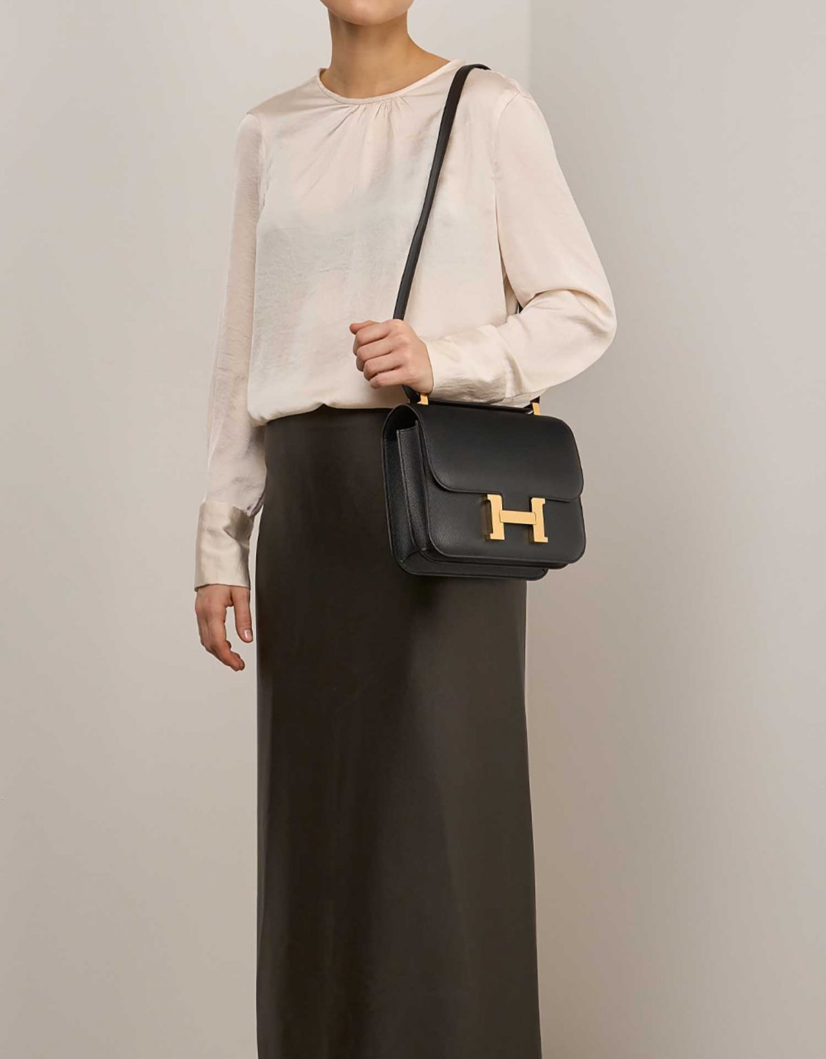 Hermès Constance 24 Epsom Black | SACLÀB