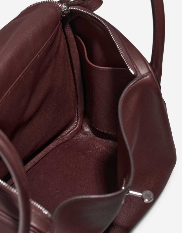 Hermès Lindy 30 Evercolor Rouge Sellier | SACLÀB