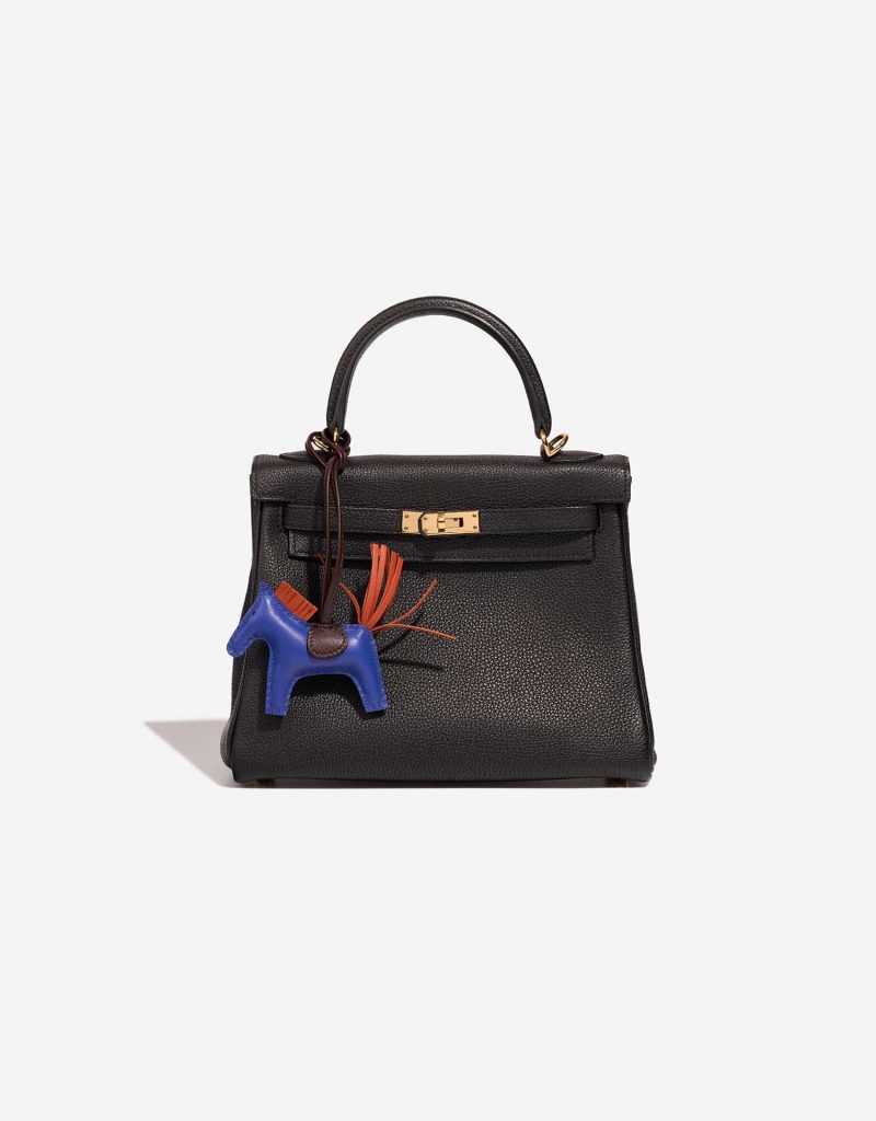 Hermès Rodeo PM Milo Bleu de France / Rouge H / Terre Battue | SACLÀB