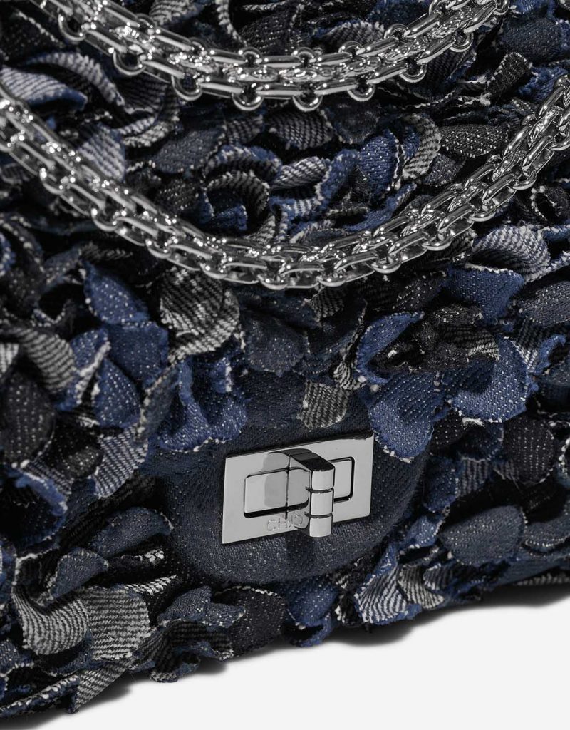 Chanel 2.55 Reissue Camellia 225 Denim Blue | SACLÀB