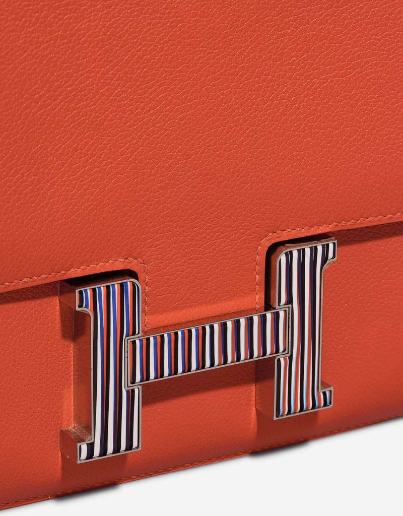 Hermès Constance Optique 24 Evercolor Orange Poppy | SACLÀB