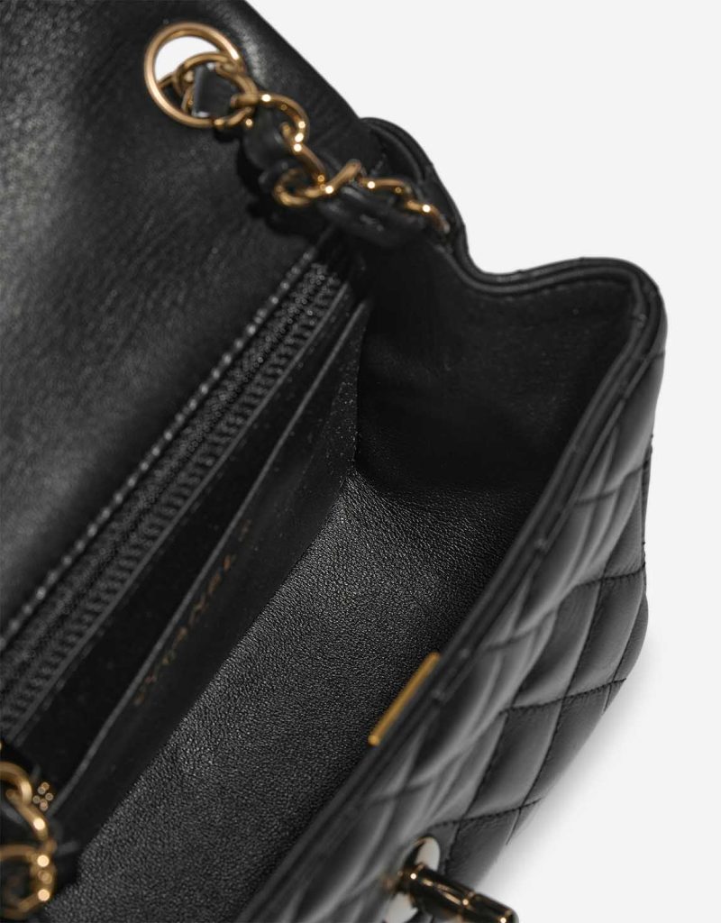 Chanel Timeless Mini Square Lamb Black | SACLÀB