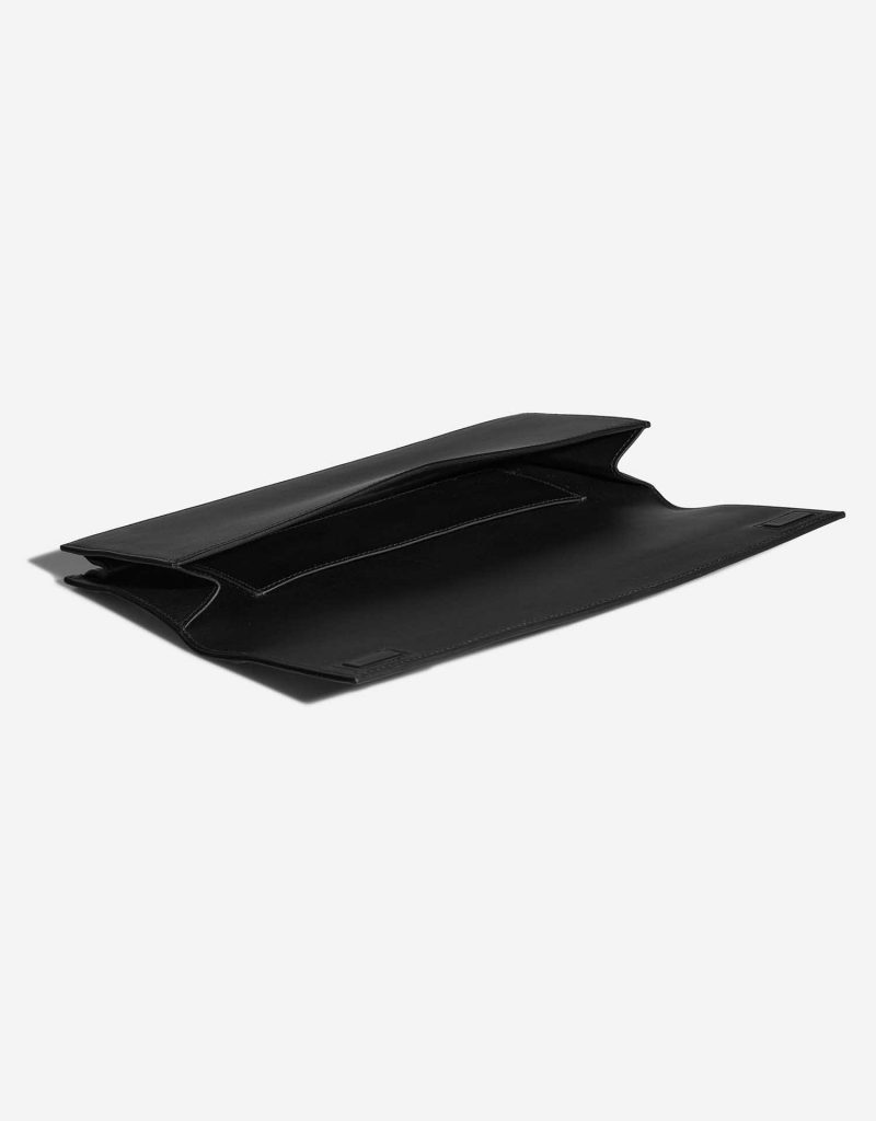 Hermès Birkin Shadow Cut Clutch Swift Black | SACLÀB