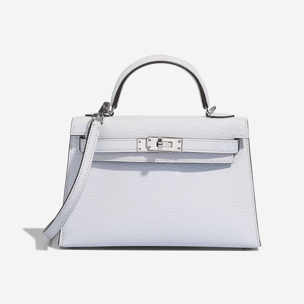 Hermès Kelly Mini Epsom Bleu Brume | SACLÀB