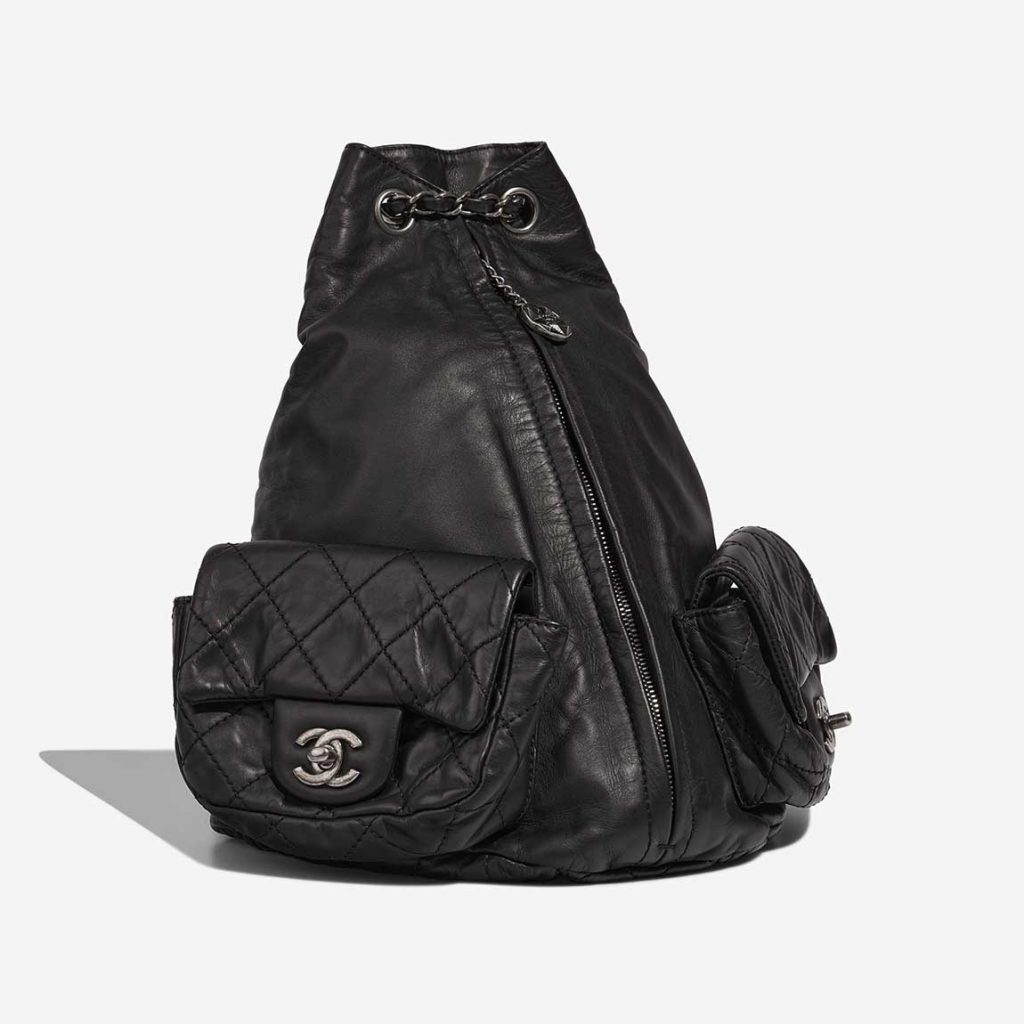 Chanel Backpack Lamb Black | SACLÀB