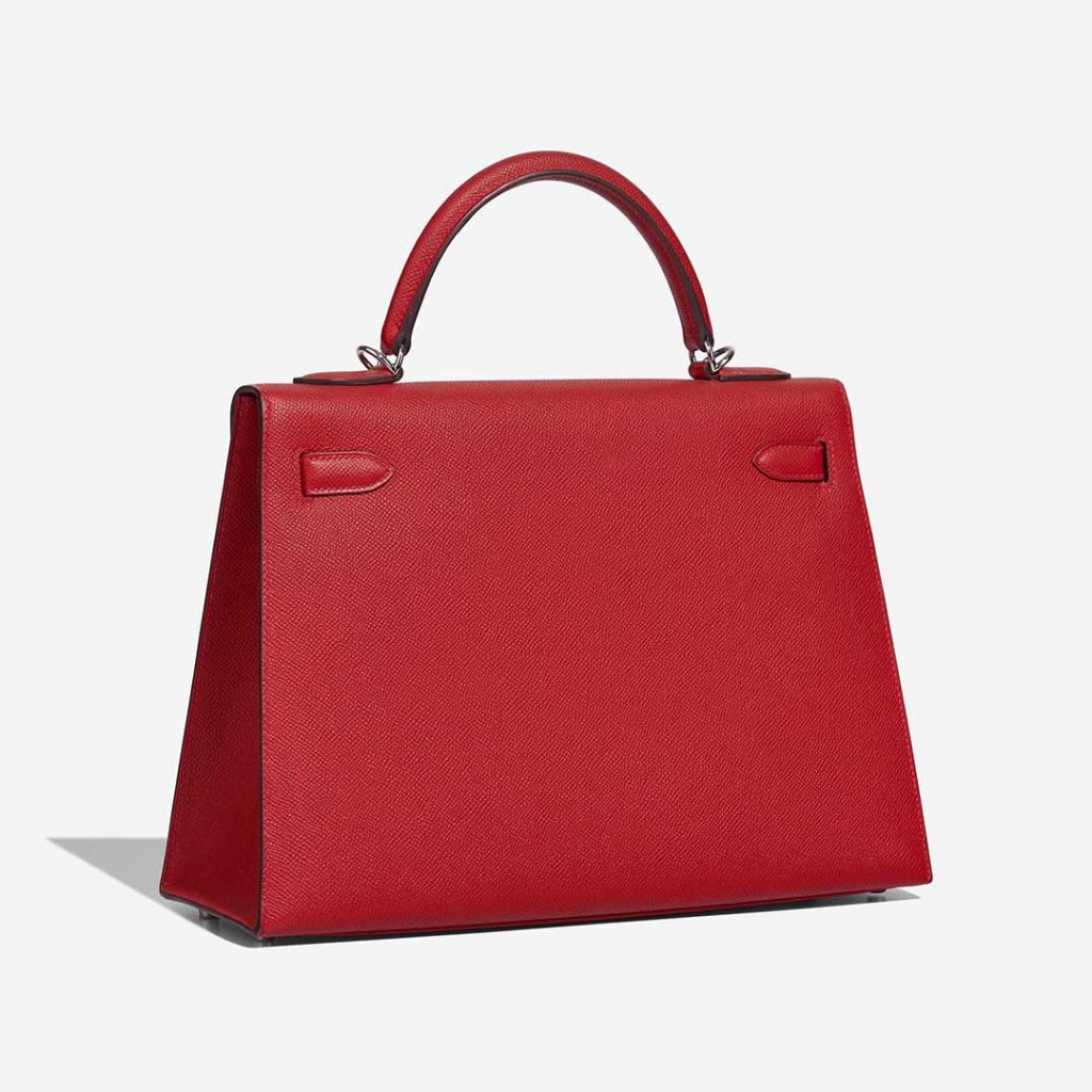 Hermès Kelly 32 Epsom Rouge Casaque | SACLÀB