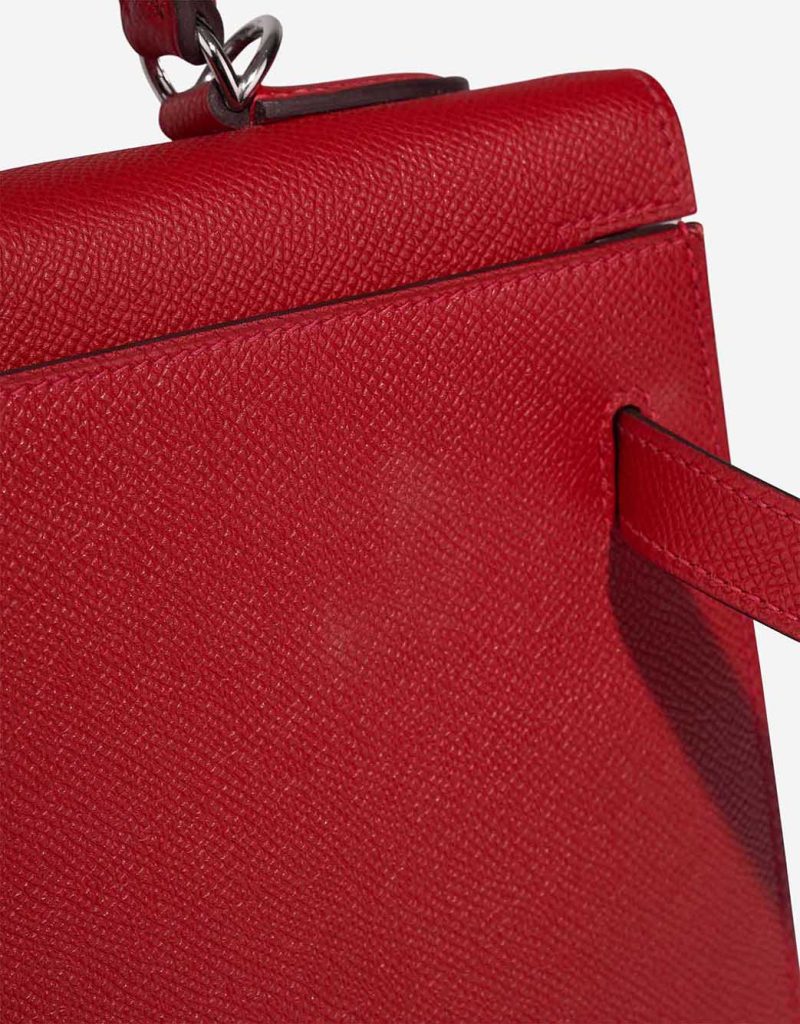 Hermès Kelly 32 Epsom Rouge Casaque | SACLÀB
