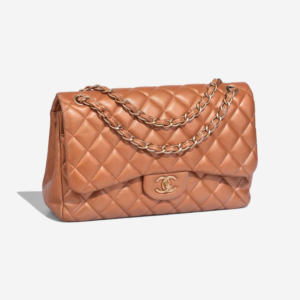 Chanel Timeless Jumbo Lamb Copper | SACLÀB