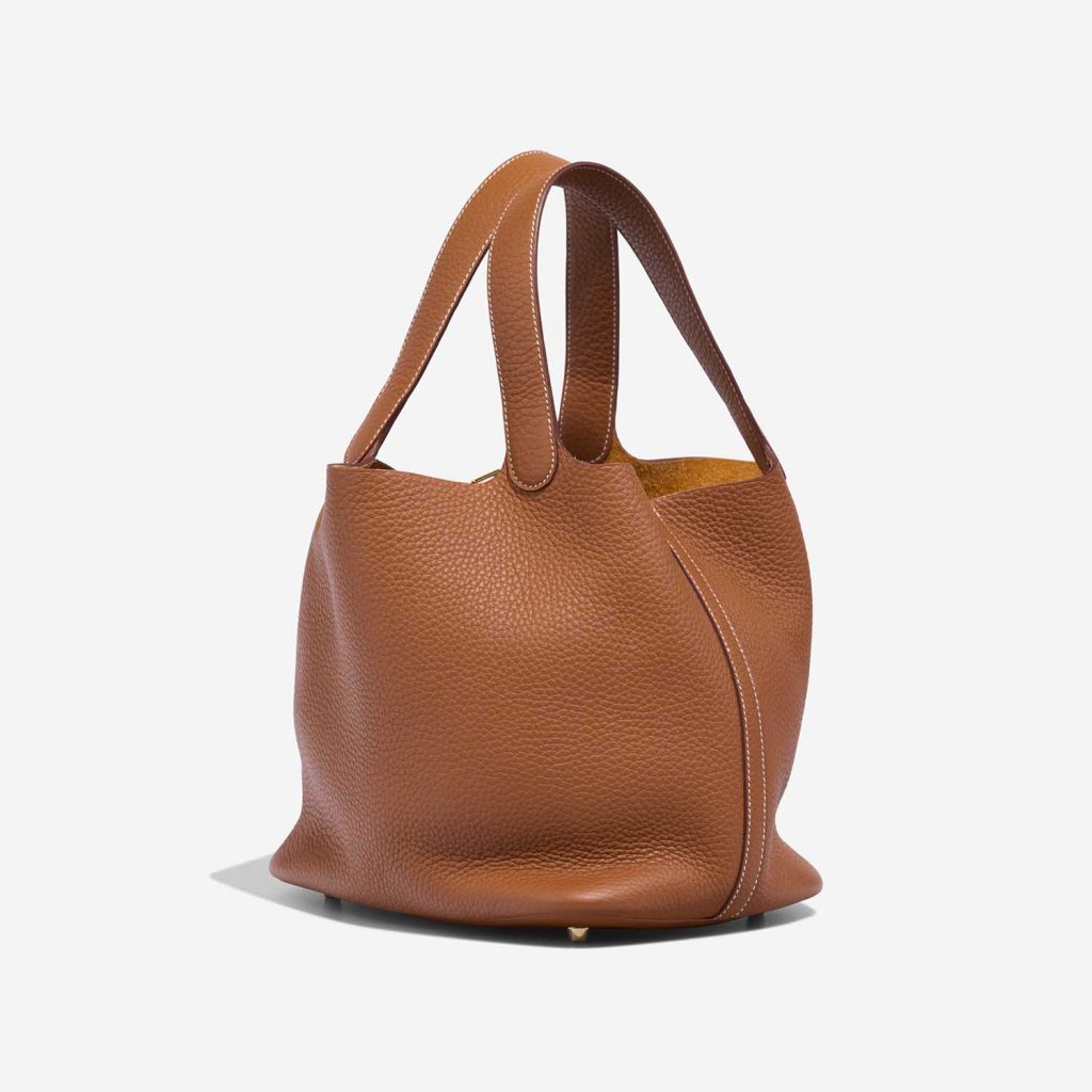 Hermès Picotin 22 Taurillon Clémence Gold | SACLÀB