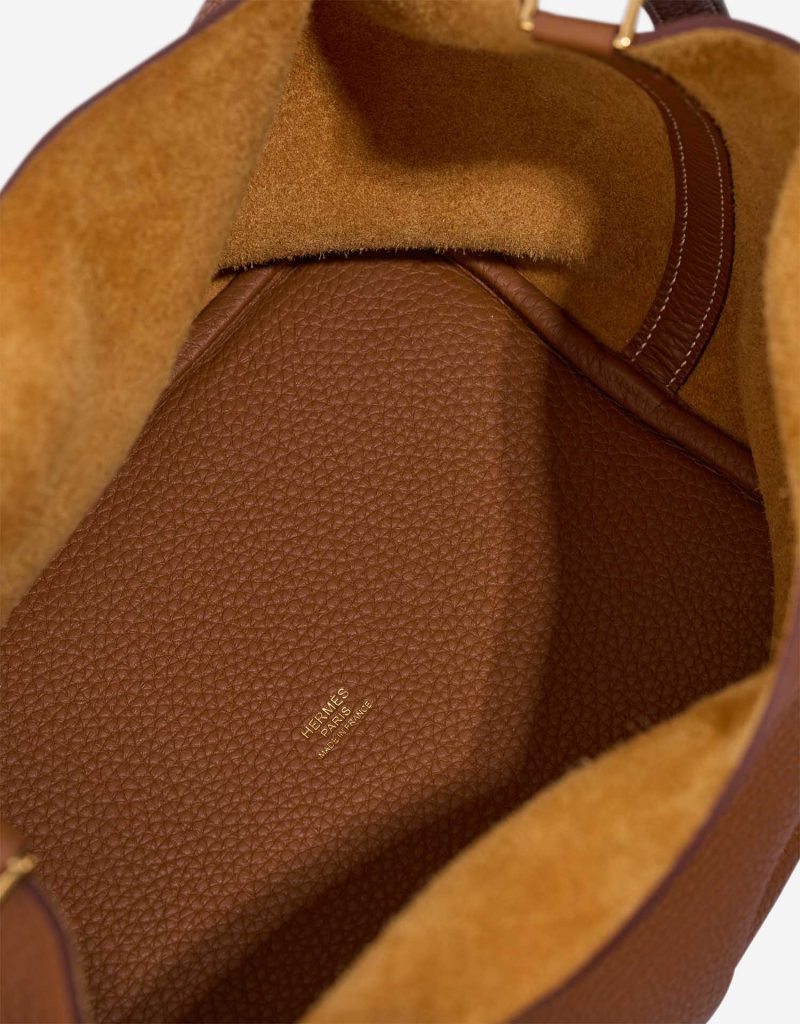 Hermès Picotin 22 Taurillon Clémence Gold | SACLÀB