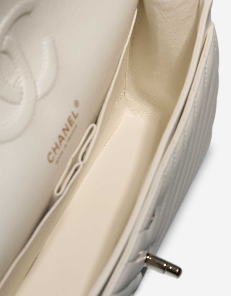Chanel Timeless Medium Lamb Off White | SACLÀB