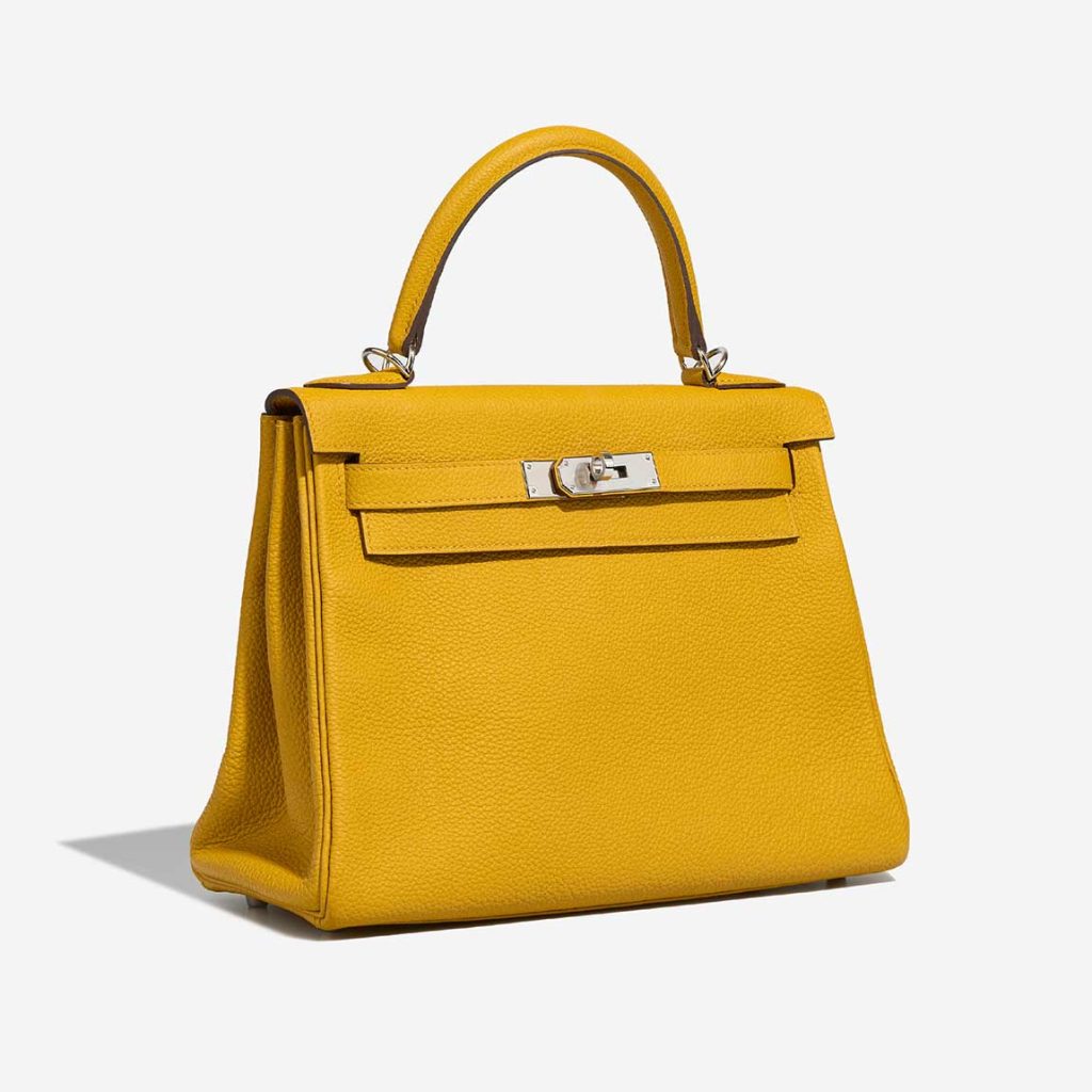 Hermès Kelly 28 Togo Jaune Ambre | SACLÀB