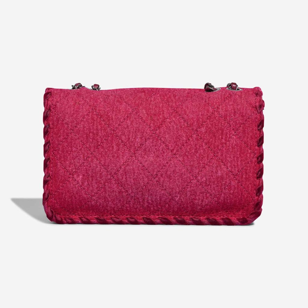 Chanel Timeless Medium Felt / Velvet Raspberry | SACLÀB
