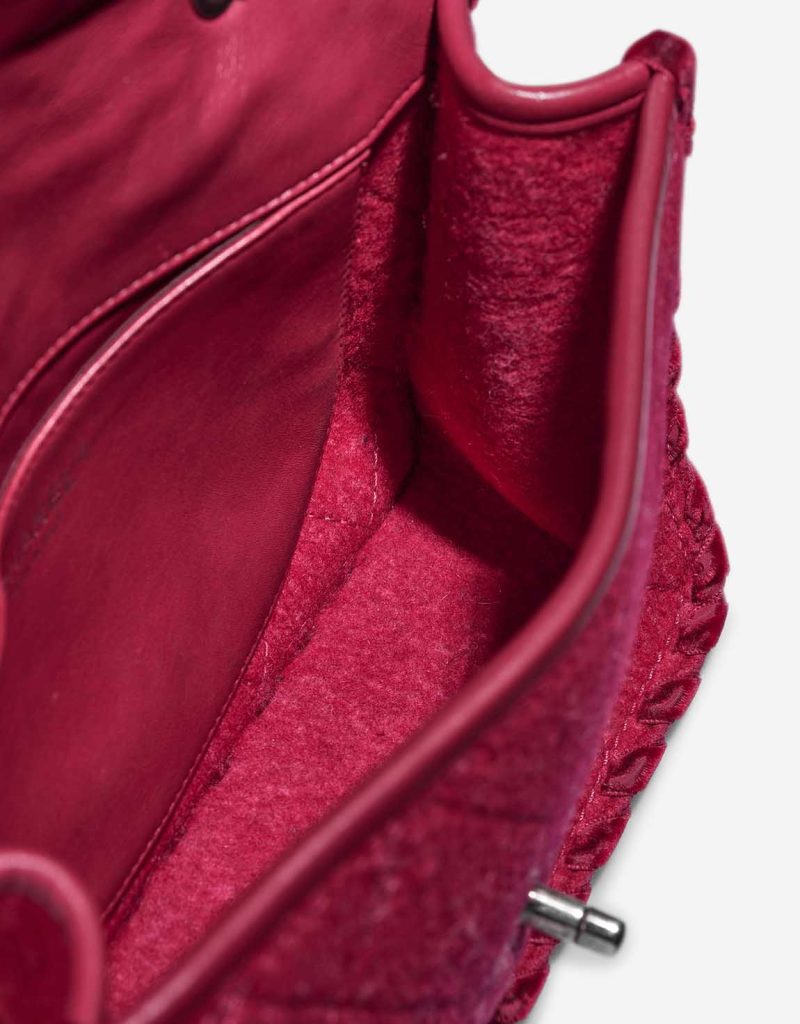Chanel Timeless Medium Felt / Velvet Raspberry | SACLÀB