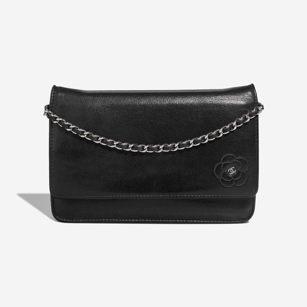 Chanel Wallet On Chain Lamb Black | SACLÀB