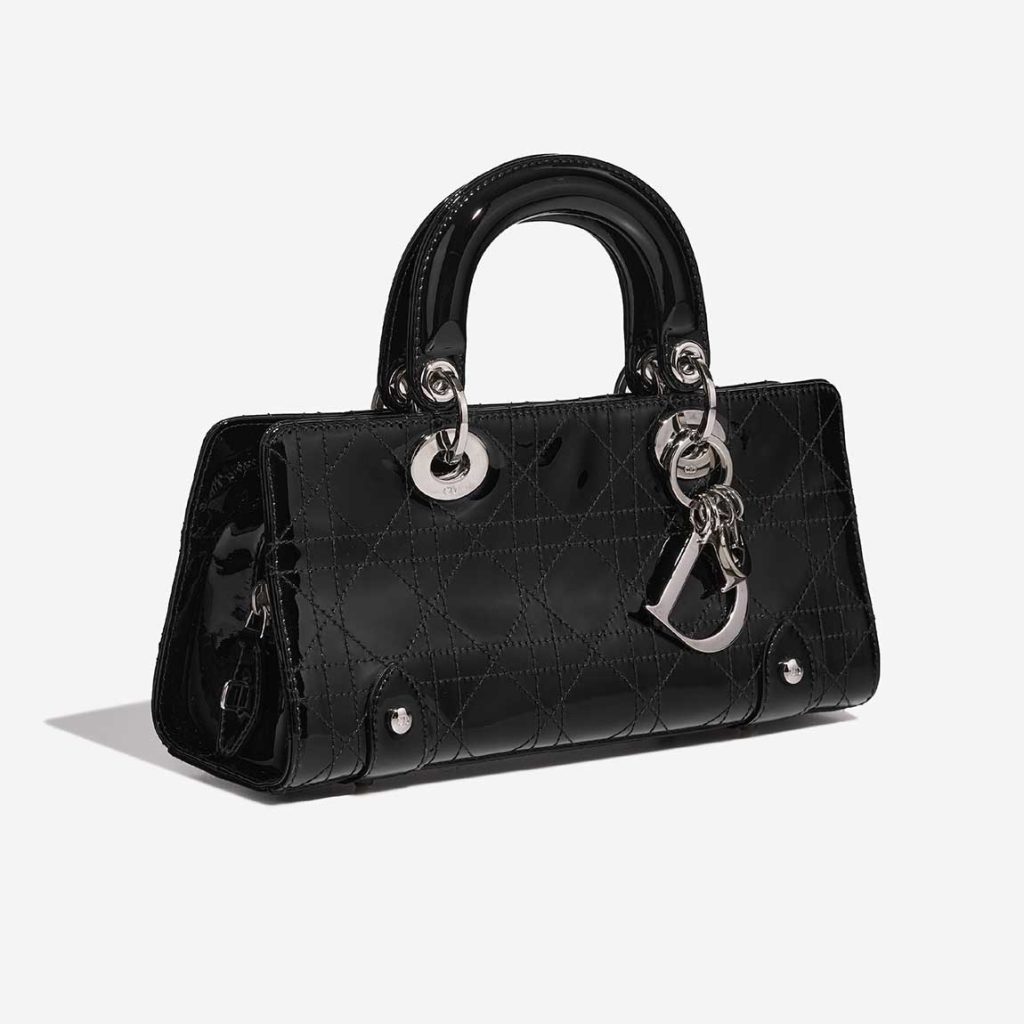 Dior Lady D-Joy Medium Patent Black | SACLÀB