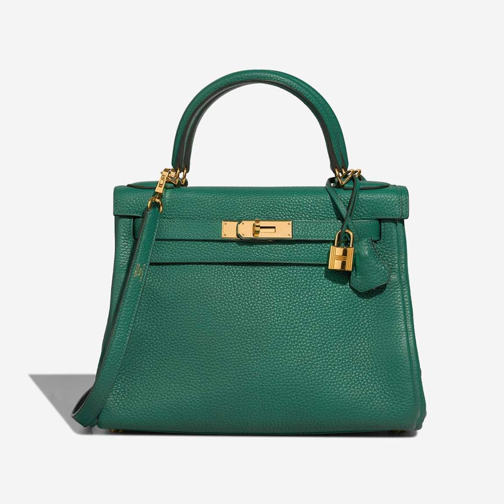 Hermès Kelly 28 Togo Vert Vertigo | SACLÀB
