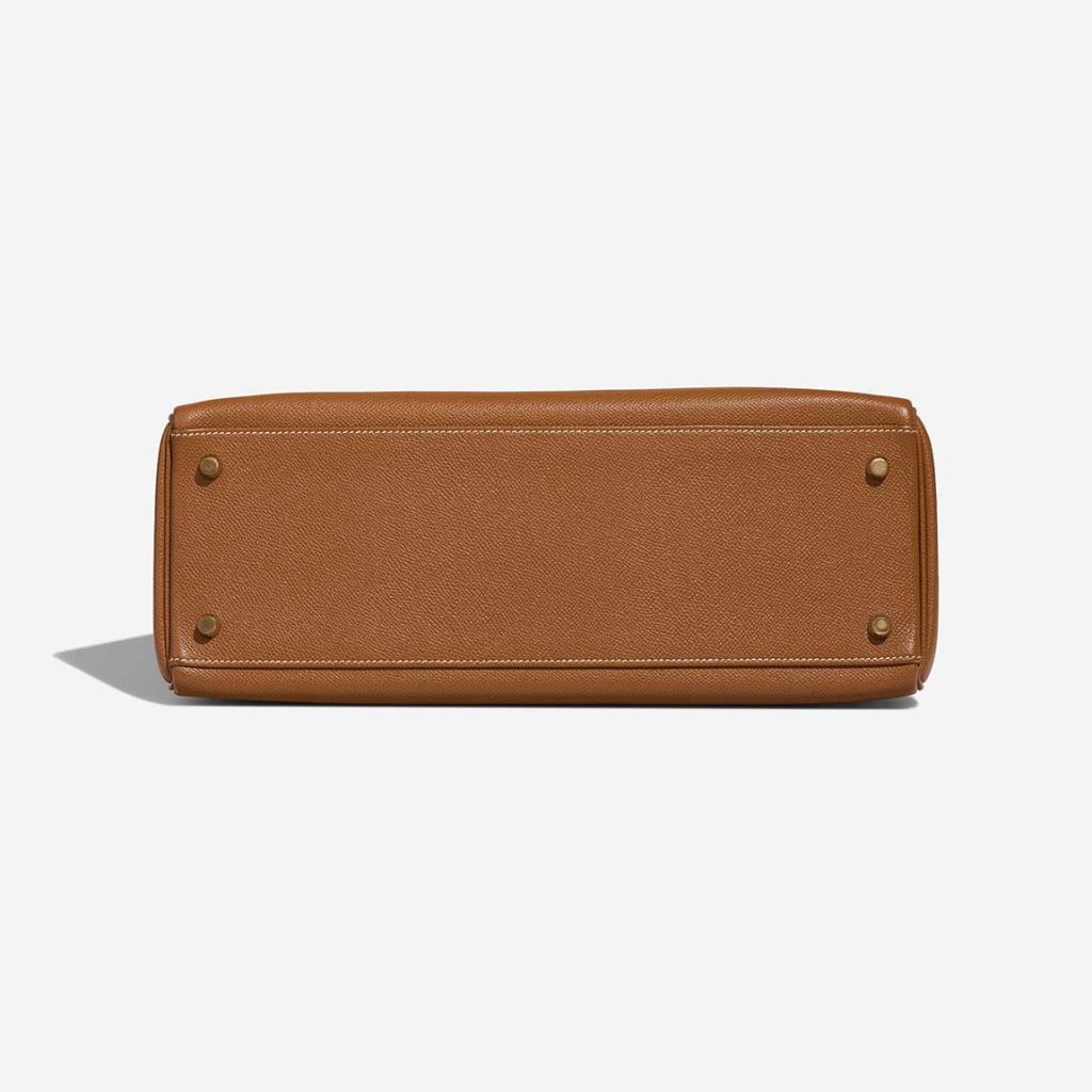 Hermès Kelly 35 Courchevel Gold | SACLÀB