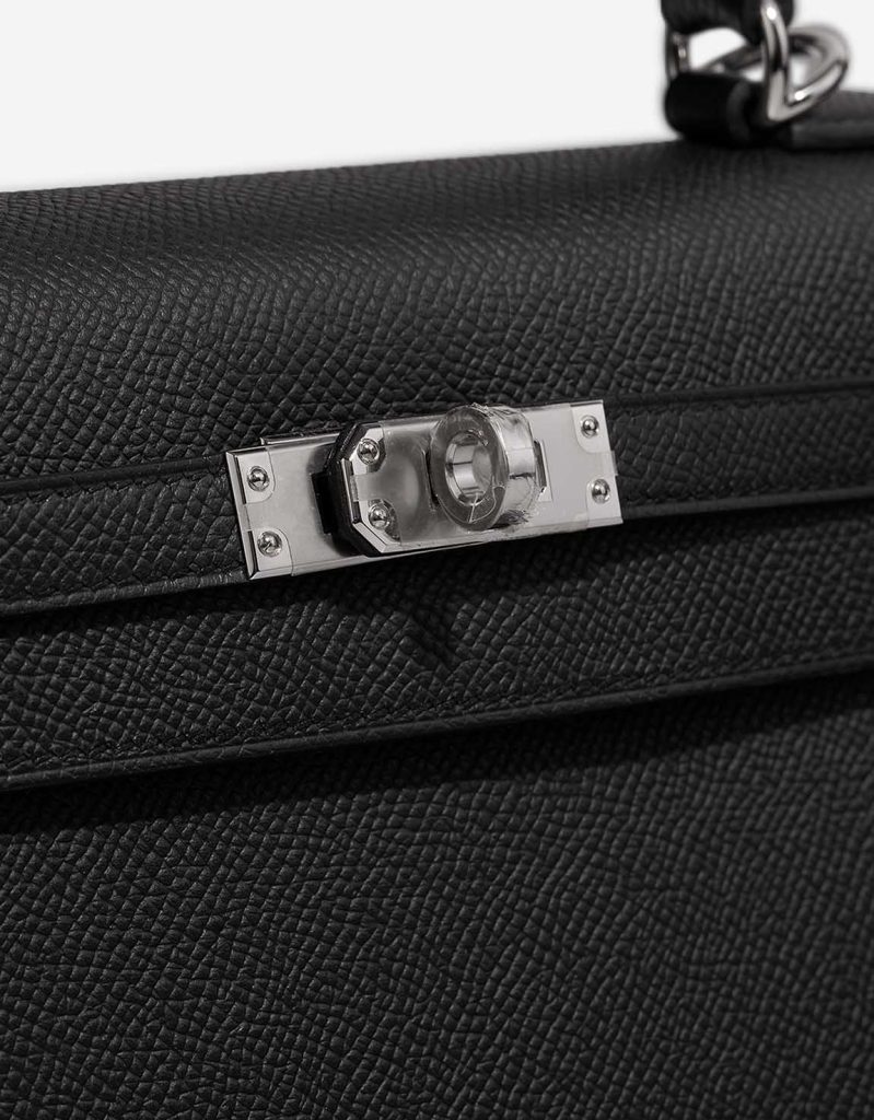 Hermès Kelly 25 Epsom Black | SACLÀB