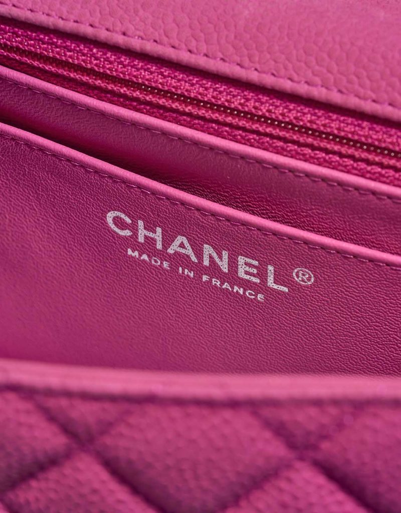 Chanel Timeless Mini Square Caviar Pink | SACLÀB