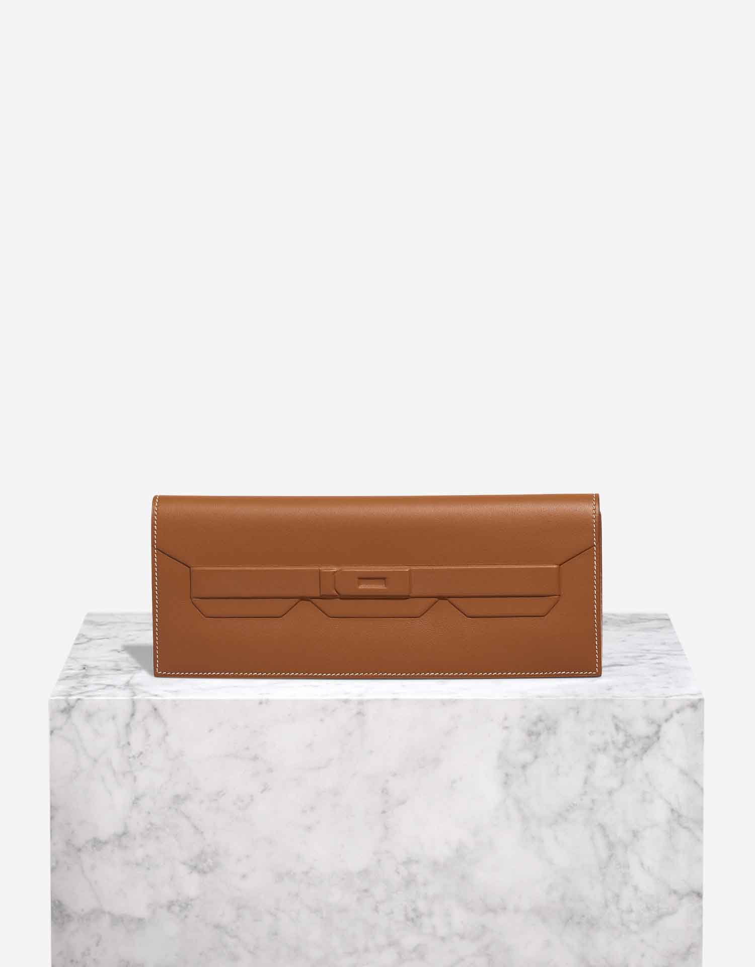 Hermès Birkin Shadow Cut Clutch Swift Gold | SACLÀB
