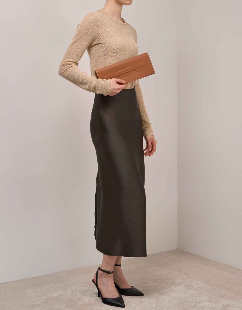 Hermès Birkin Shadow Cut Clutch Swift Gold | SACLÀB