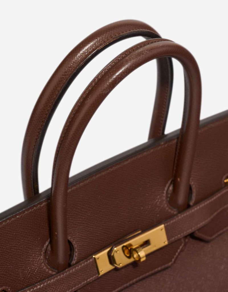 Hermès Birkin 35 Courchevel Havane | SACLÀB
