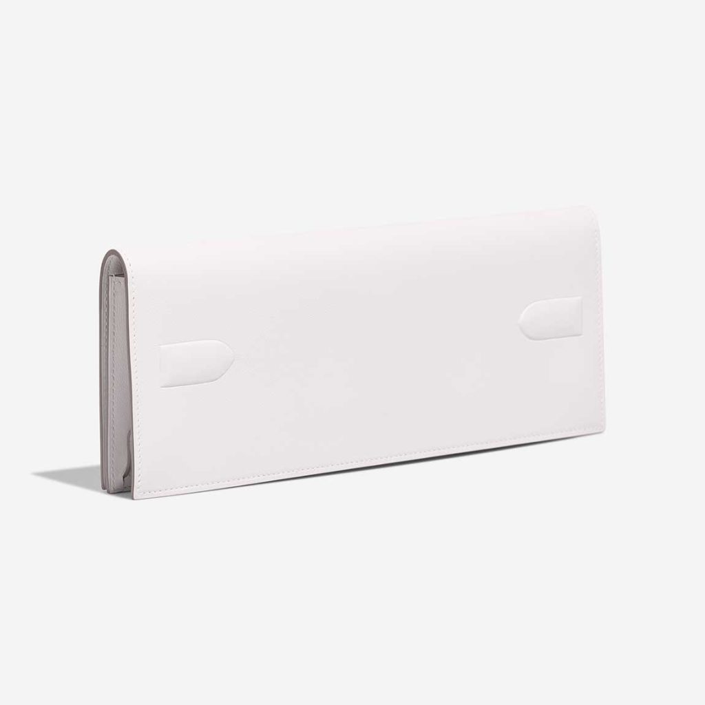 Hermès Birkin Shadow Cut Clutch Swift New White | SACLÀB