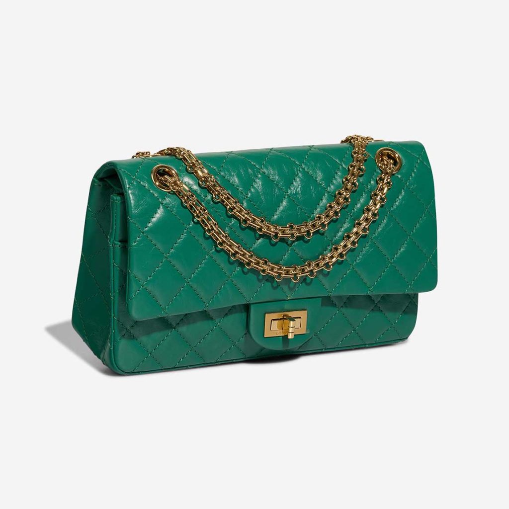 Chanel 2.55 Reissue 225 Aged Calf Green | SACLÀB