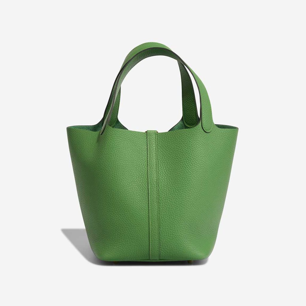 Hermès Picotin 22 Taurillon Clémence Vert Yucca | SACLÀB