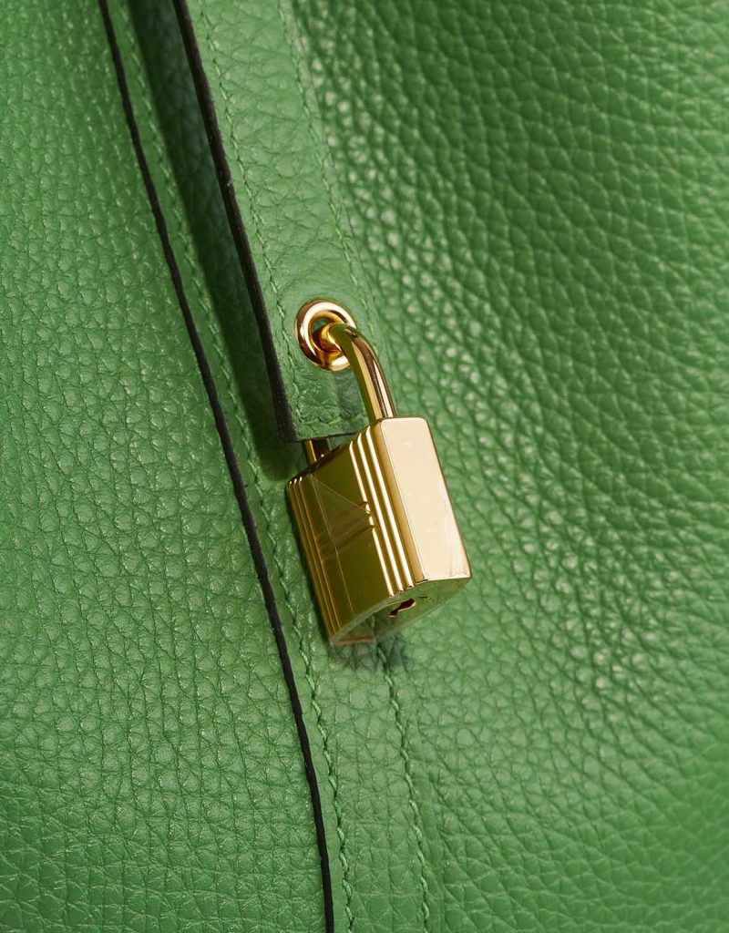 Hermès Picotin 22 Taurillon Clémence Vert Yucca | SACLÀB