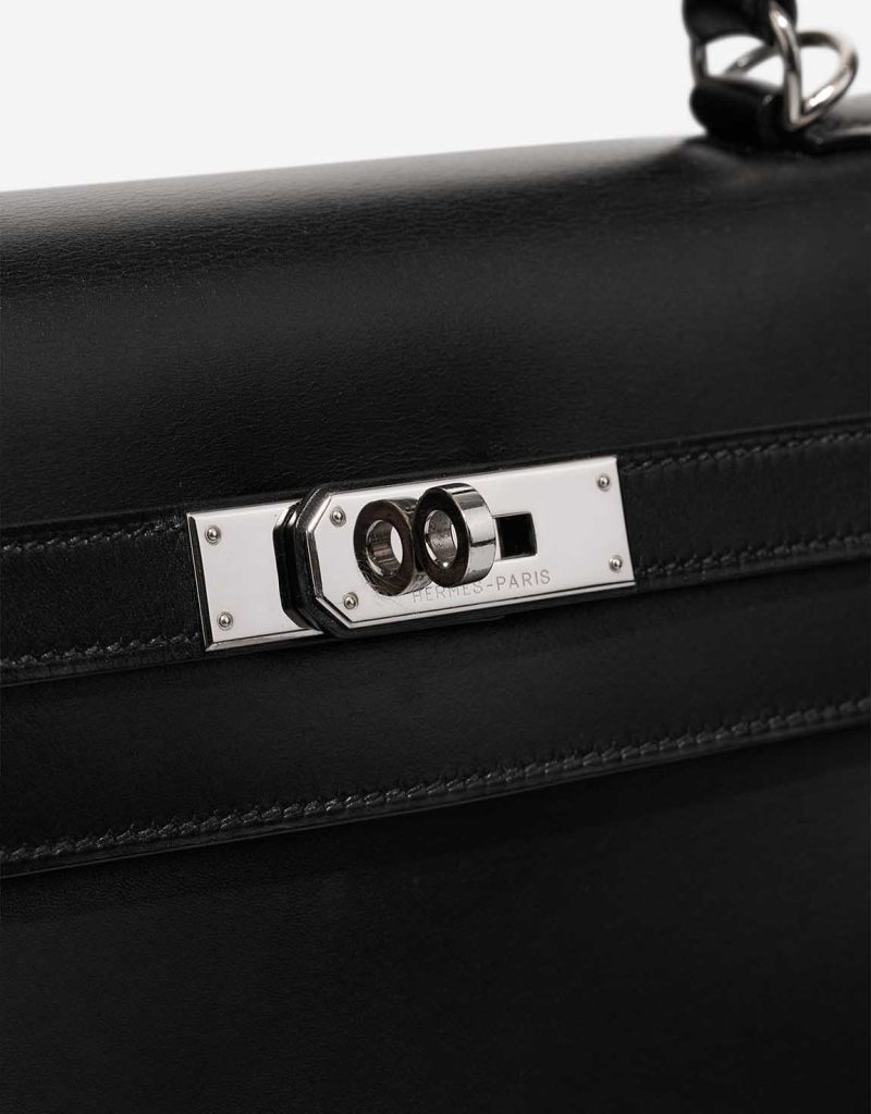 Hermès Kelly 35 Box Black | SACLÀB