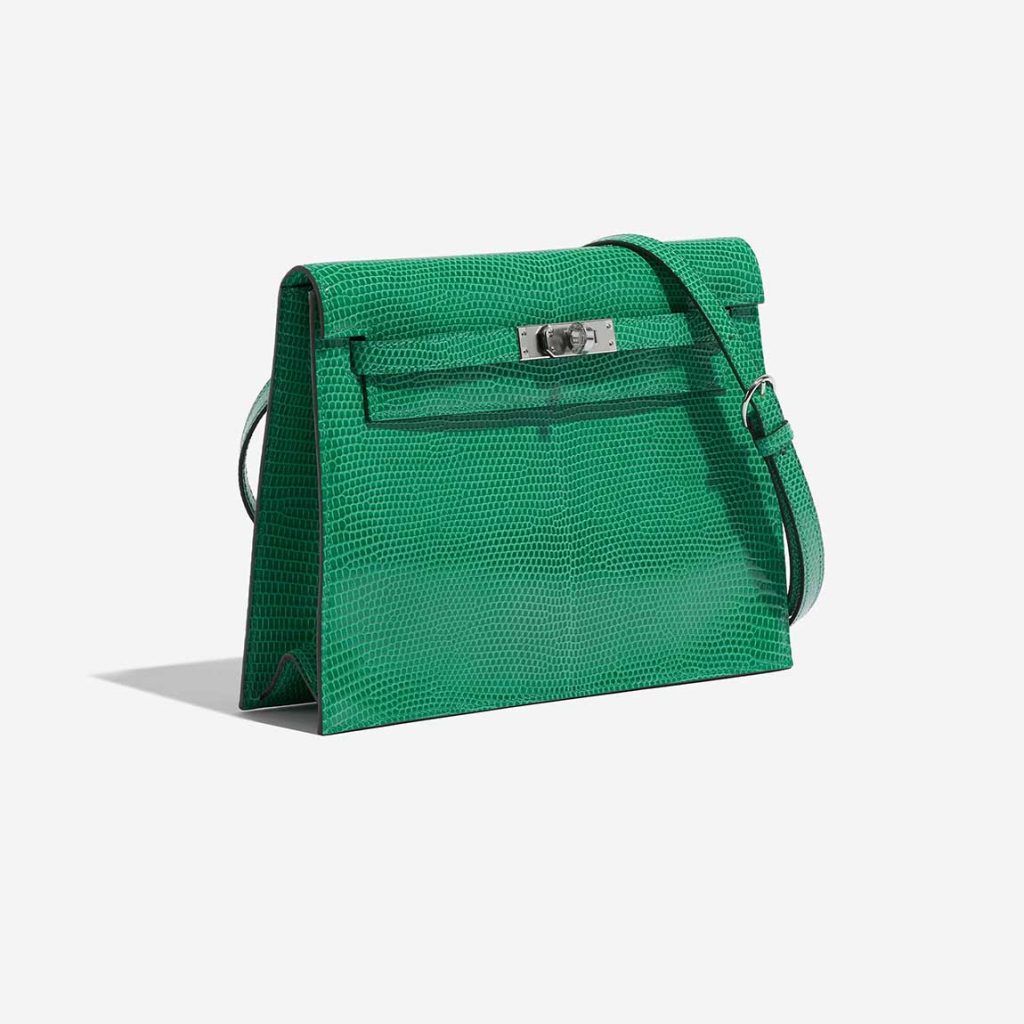 Hermès Kelly Danse Salvator Lizard Vert Menthe | SACLÀB