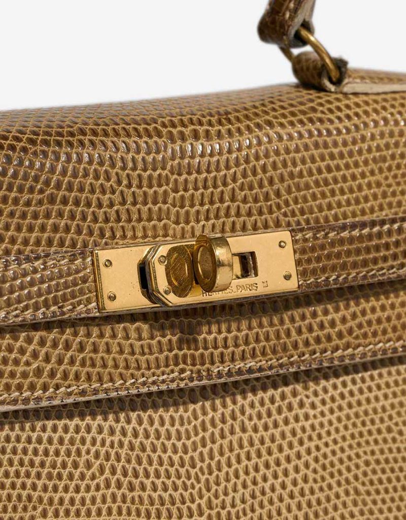Hermès Kelly Mini Lizard Ficelle | SACLÀB