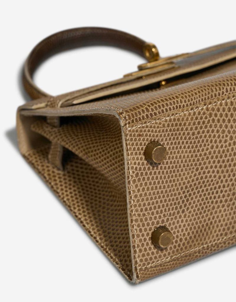 Hermès Kelly Mini Lizard Ficelle | SACLÀB