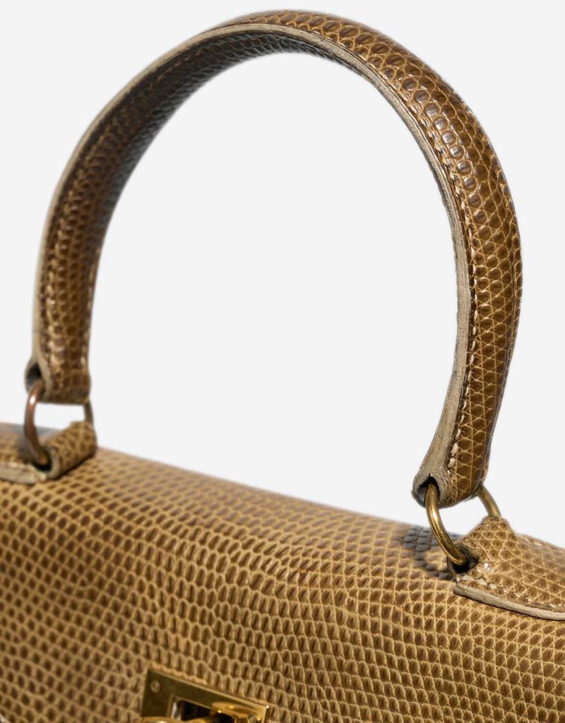 Hermès Kelly Mini Lizard Ficelle | SACLÀB