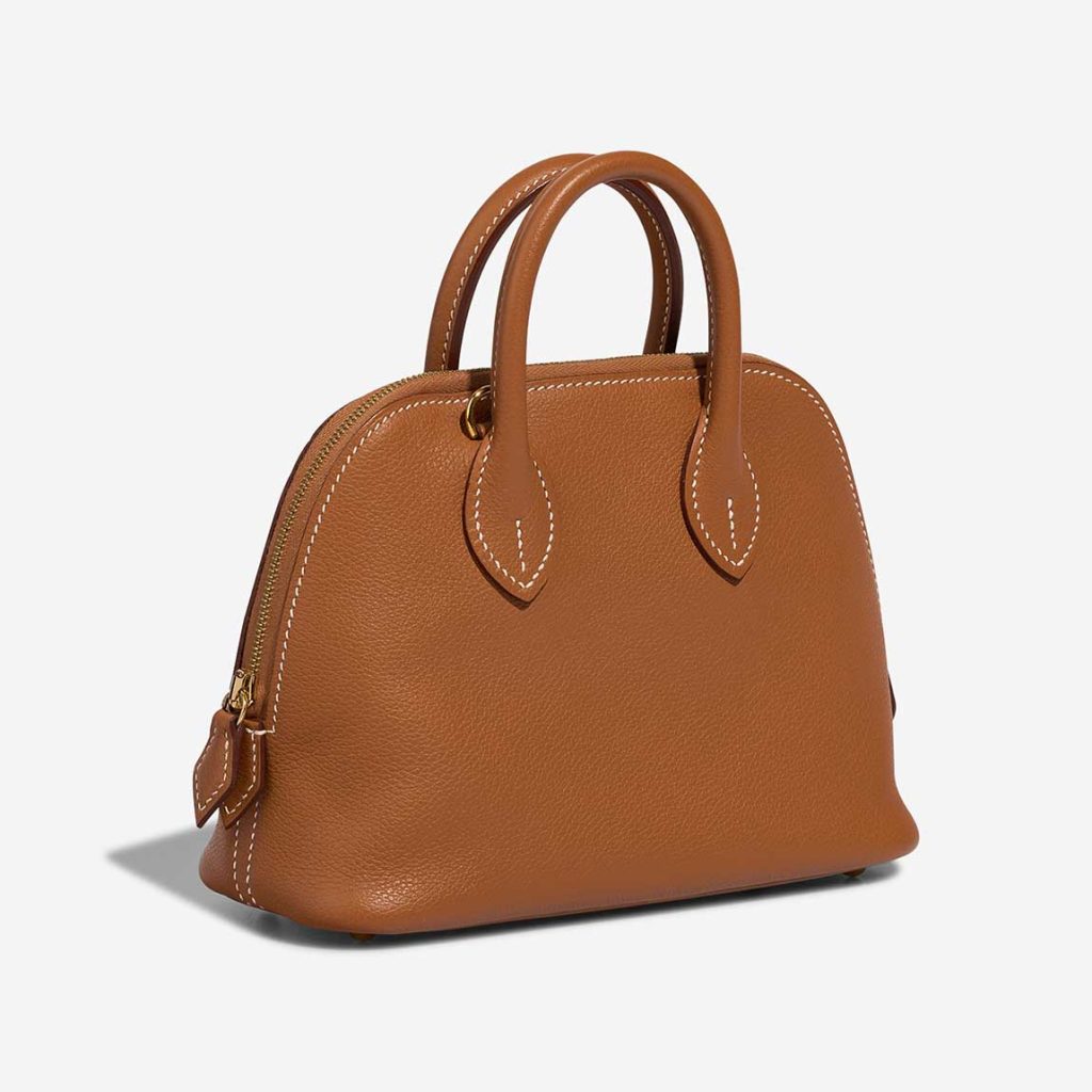 Hermès Bolide 1923 Mini Evercolor Gold | SACLÀB
