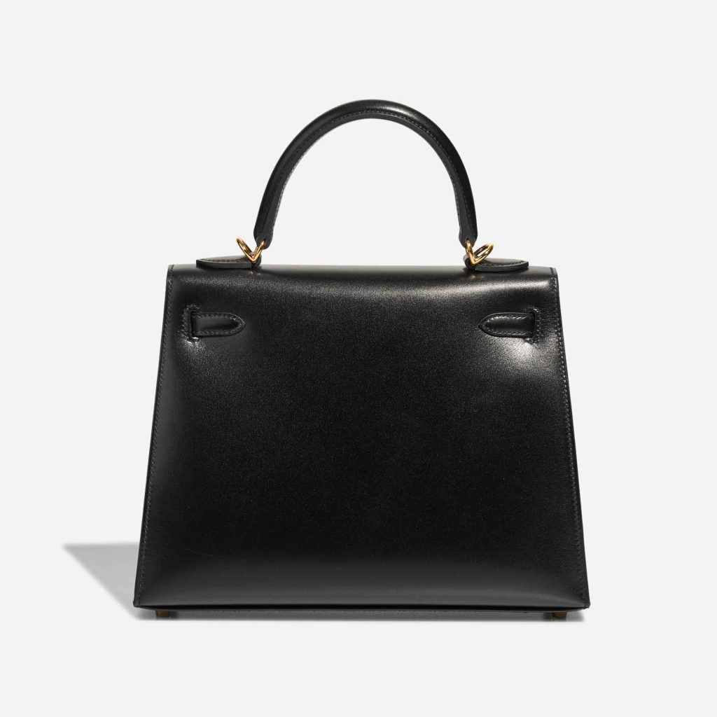 Hermès Kelly 25 Box Black | SACLÀB