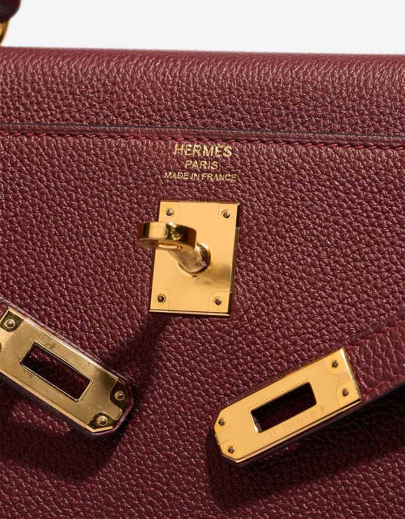 Hermès Kelly 25 Togo Rouge H | SACLÀB