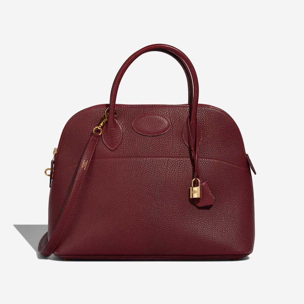 Hermès Bolide 35 Vache Fjord Rouge H | SACLÀB