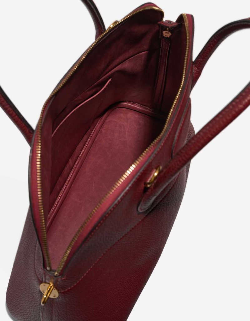 Hermès Bolide 35 Vache Fjord Rouge H | SACLÀB