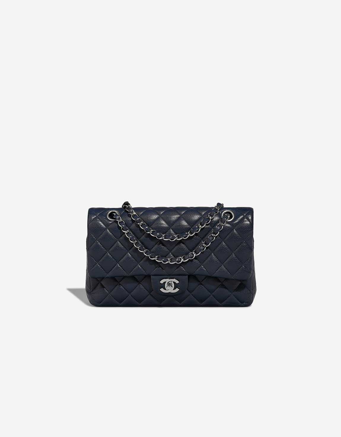 Chanel Timeless Medium Caviar Navy | SACLÀB