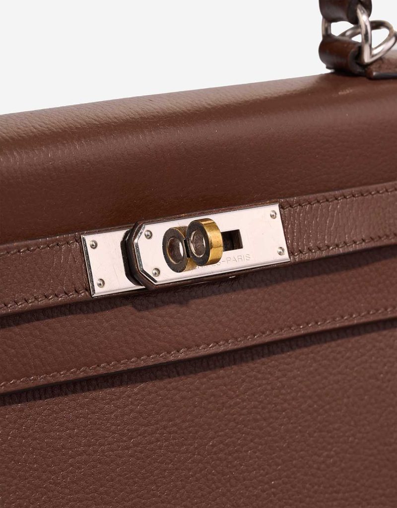Hermès Kelly 28 Evercolor Brown | SACLÀB