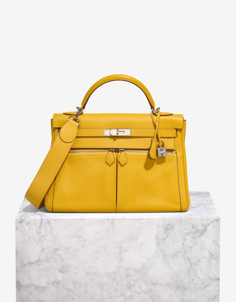 Hermès Kelly Micro Swift Blue Atoll | SACLÀB