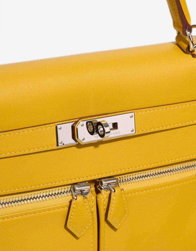 Hermès Kelly Lakis 32 Swift Jaune Ambre | SACLÀB